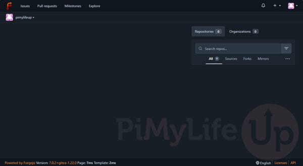 Running Forgejo on the Raspberry Pi - Pi My Life Up