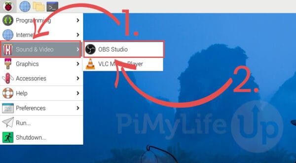Installing and Using OBS Studio on the Raspberry Pi - Pi My Life Up