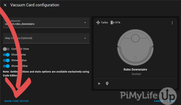 How to Display your Robot Vacuum in Home Assistant - Pi My Life Up