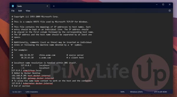 How to Edit the hosts File on Windows - Pi My Life Up