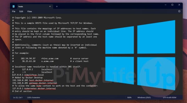 How to Edit the hosts File on Windows - Pi My Life Up