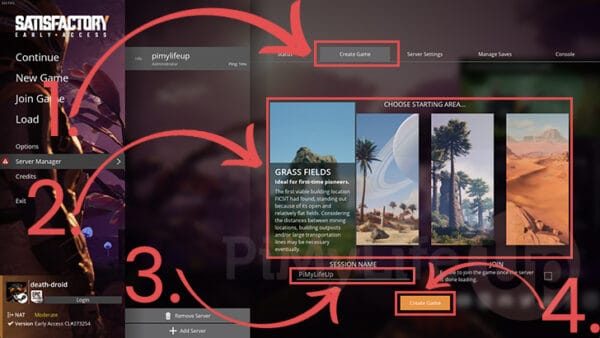 Hosting a Satisfactory Dedicated Server on Linux - Pi My Life Up
