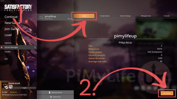 Hosting a Satisfactory Dedicated Server on Linux - Pi My Life Up