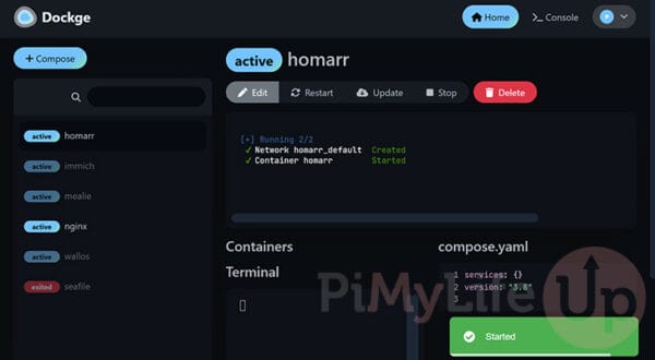 Setting up Dockge on Linux - Pi My Life Up
