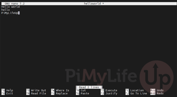 How to Save and Exit out of Nano - Pi My Life Up