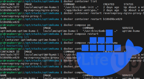How to Restart a Docker Container - Pi My Life Up
